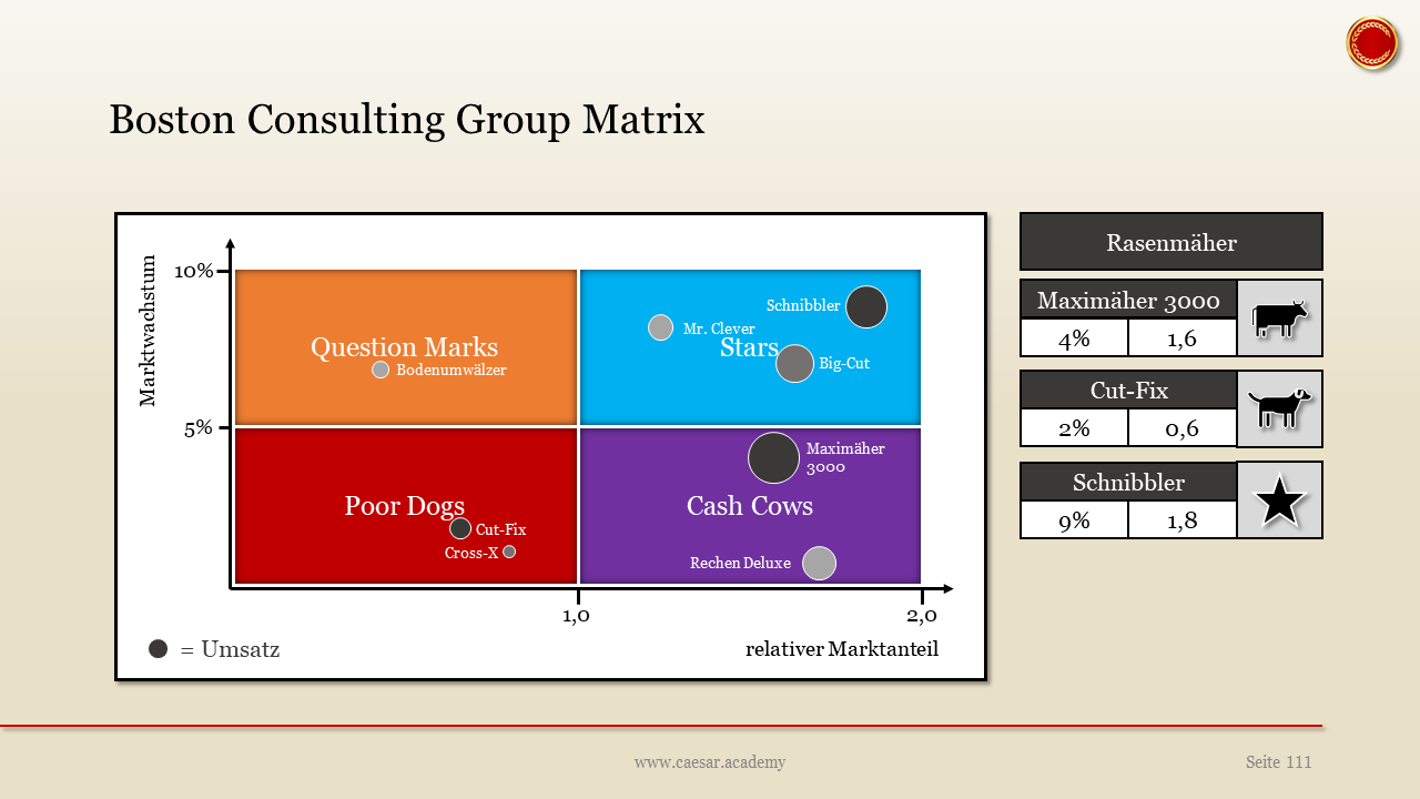 Boston Consulting Group Matrix | Caesar Academy