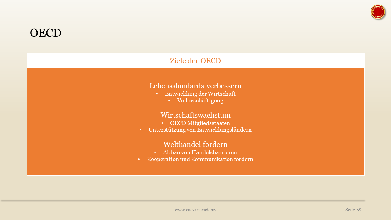 OECD | Caesar Academy